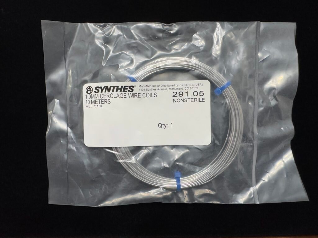 Synthes 291.05 1.0MM CERCLAGE WIRE COILS 10 Meters - Fast Surgical ...