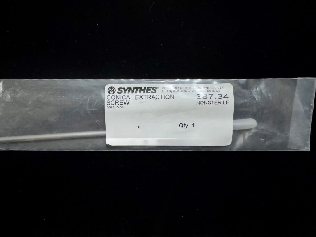 Synthes 387.34 CONICAL EXTRACTION SCREW - Fast Surgical Solutions|Buy ...