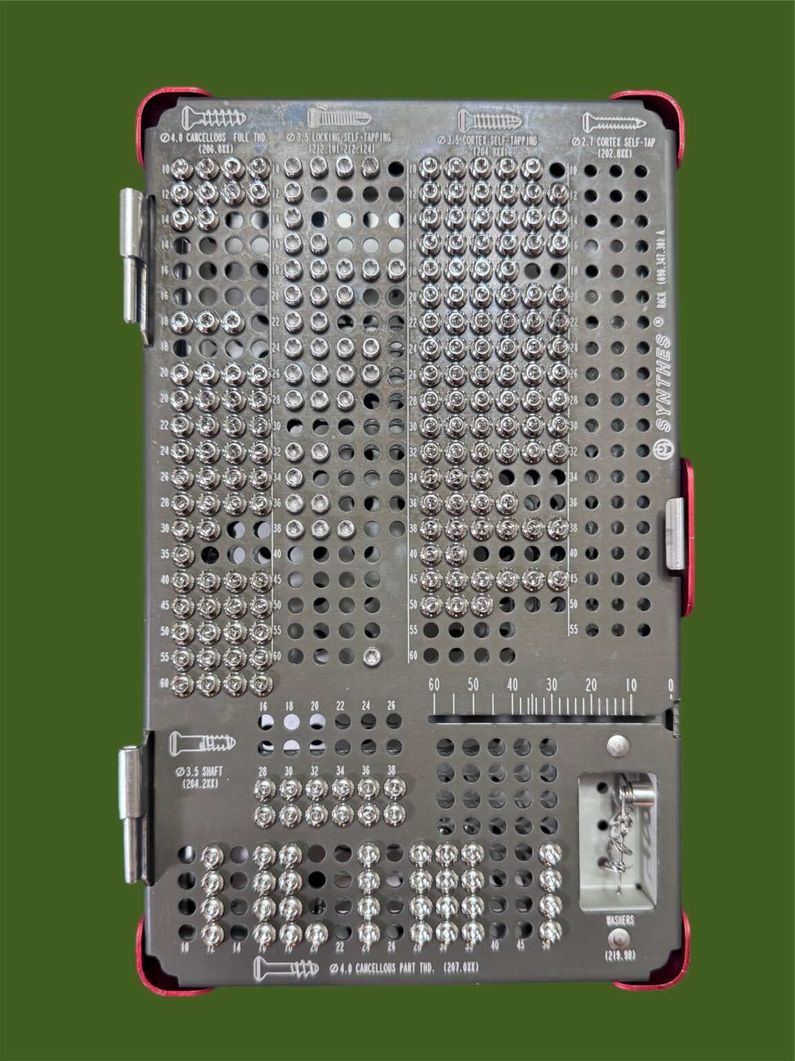SYNTHES LCP Small Fragment Instrument and Implant Set - Fast Surgical ...