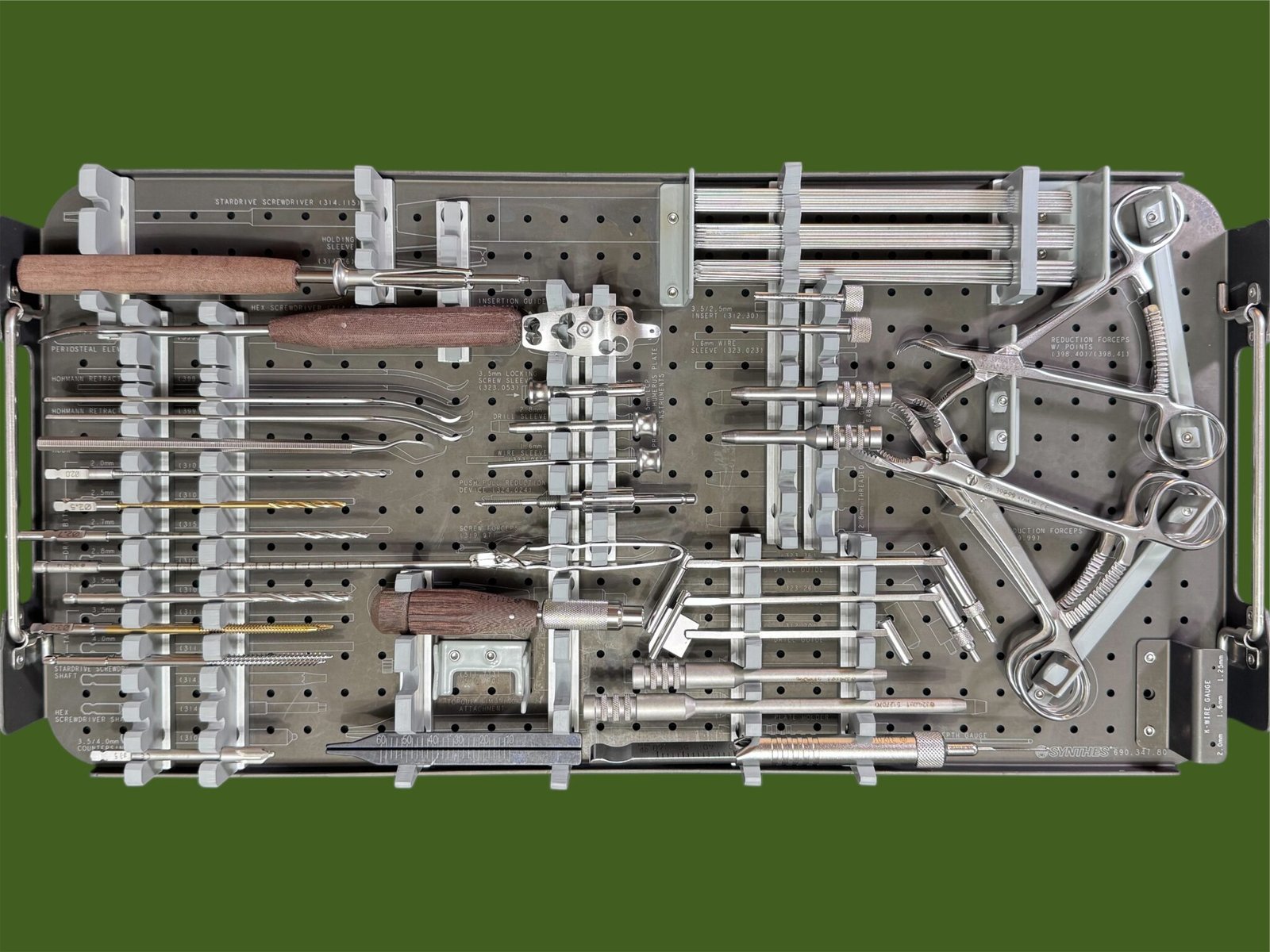 SYNTHES LCP Small Fragment Instrument and Implant Set - Fast Surgical ...
