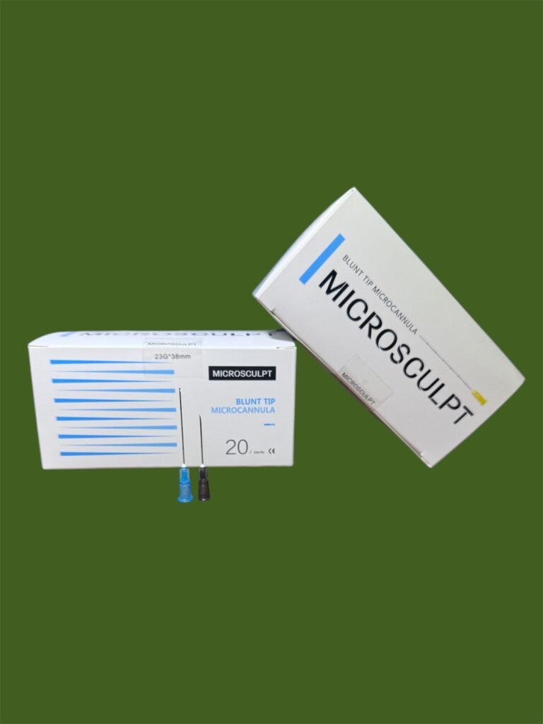 Microsculpt 23G × 38mm (1.5”) Blunt Tip Microcannula 20/bx – (Sterile ...